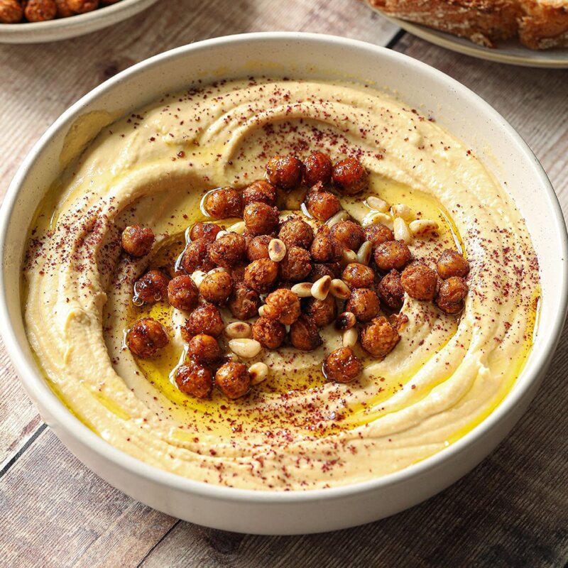 Easy Hummus Recipe (Authentic Middle Eastern)