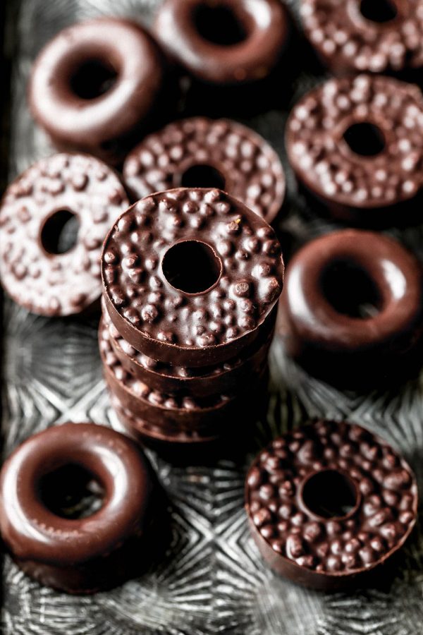 3-Ingredient Chocolate Crunch Doughnuts