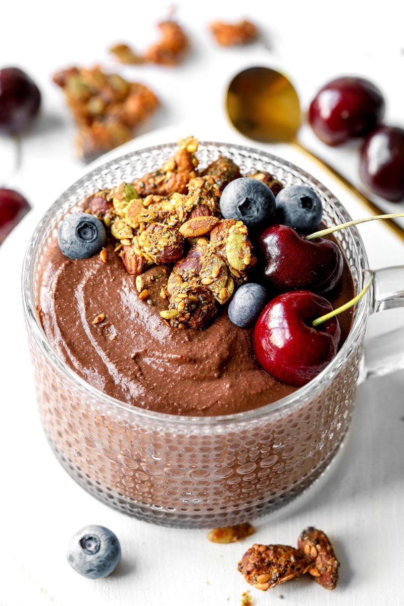 Mocha Buckwheat Pudding (Vegan | GF | High Protein)
