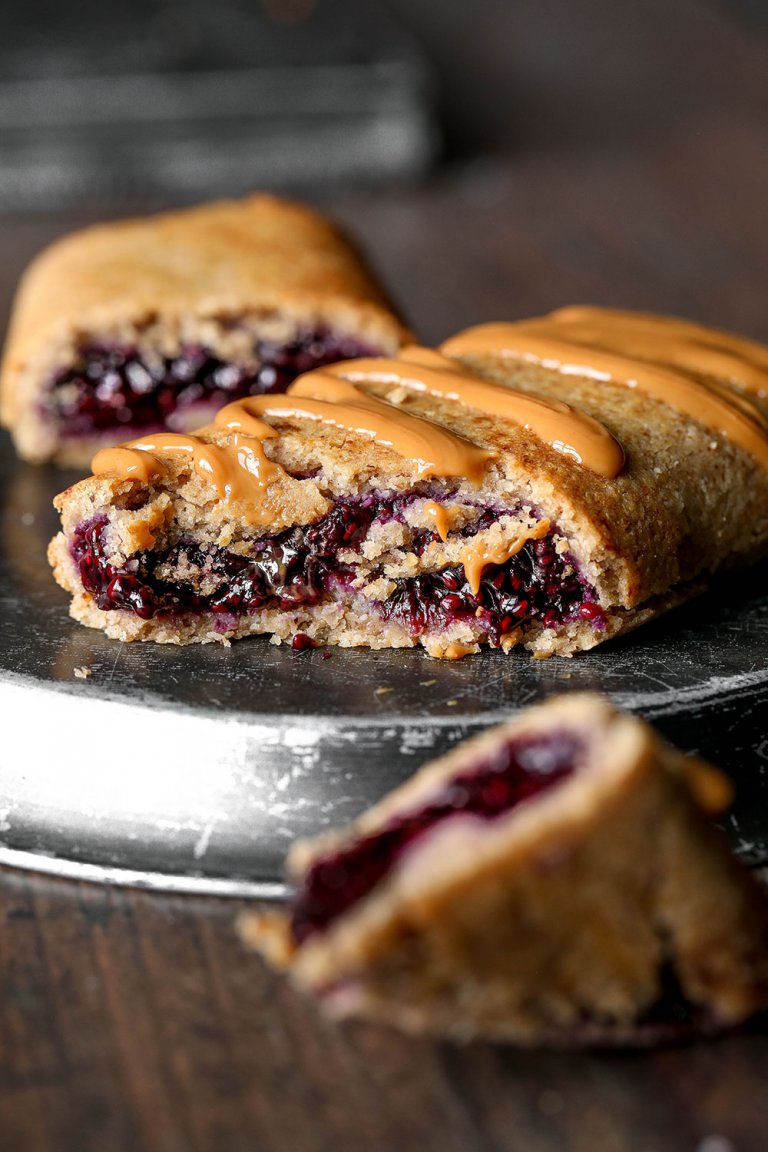 Blueberry Soft Baked Bars (Vegan & Gluten-free)