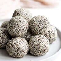 Tahini Chocolate Balls