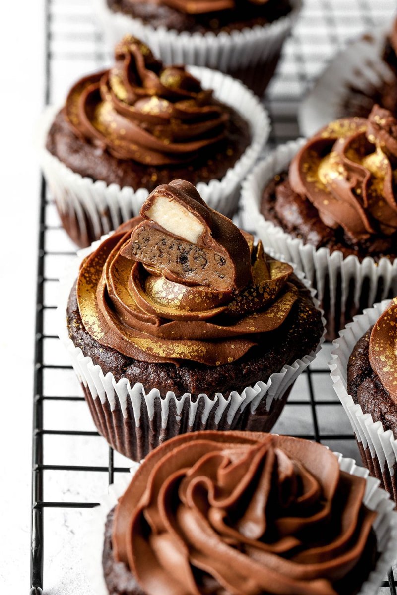 Protein Chocolate Cupcakes With A Chocolate Protein Frosting