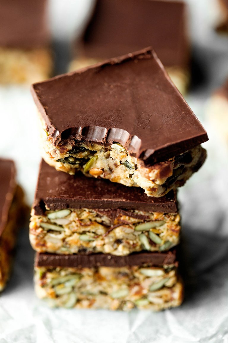 Protein Fruit & Seed Bars (Vegan/Nut-free/GF)