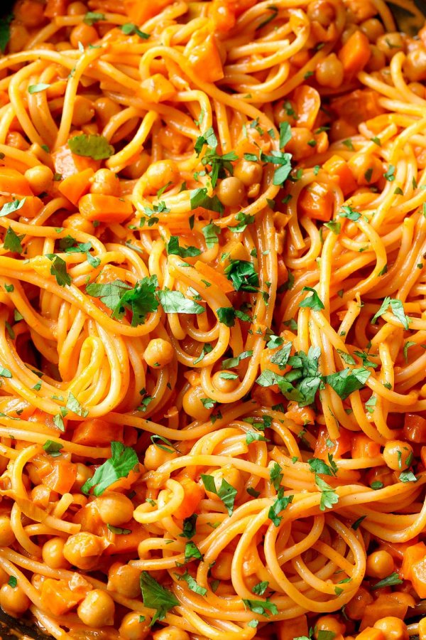 Protein Vegan Gochujang Spaghetti (High fibre)