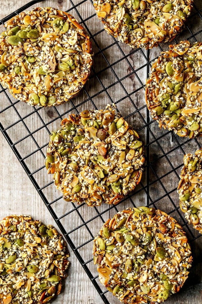 Crunchy Nut & Seed Rounds (Vegan & Gluten-free)