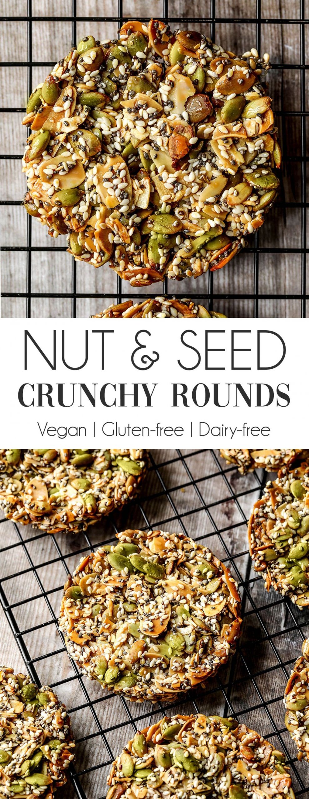 Crunchy Nut & Seed Rounds (Vegan & Gluten-free)