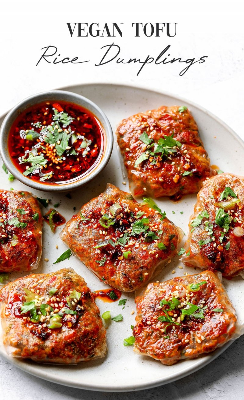 Tofu Rice Dumplings (Vegan & Gluten-free)