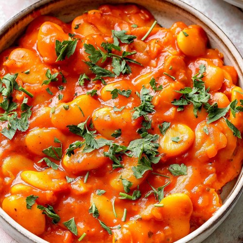 Spicy Roasted Butter Beans (Healthy/Vegan)