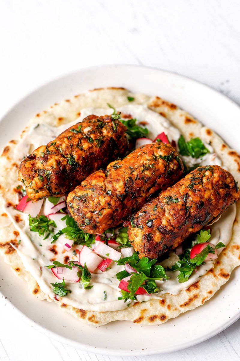 Middle Eastern Tofu Kebabs (Vegan/Gluten-free)