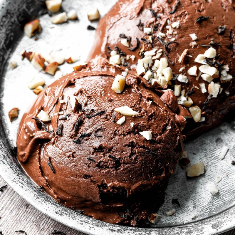 2-Ingredient Earl Grey Chocolate Mousse (Vegan/GF)