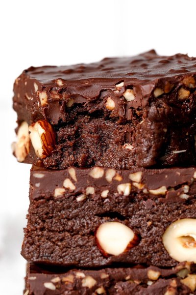 Hazelnut Chocolate Protein Bars (Vegan/GF)