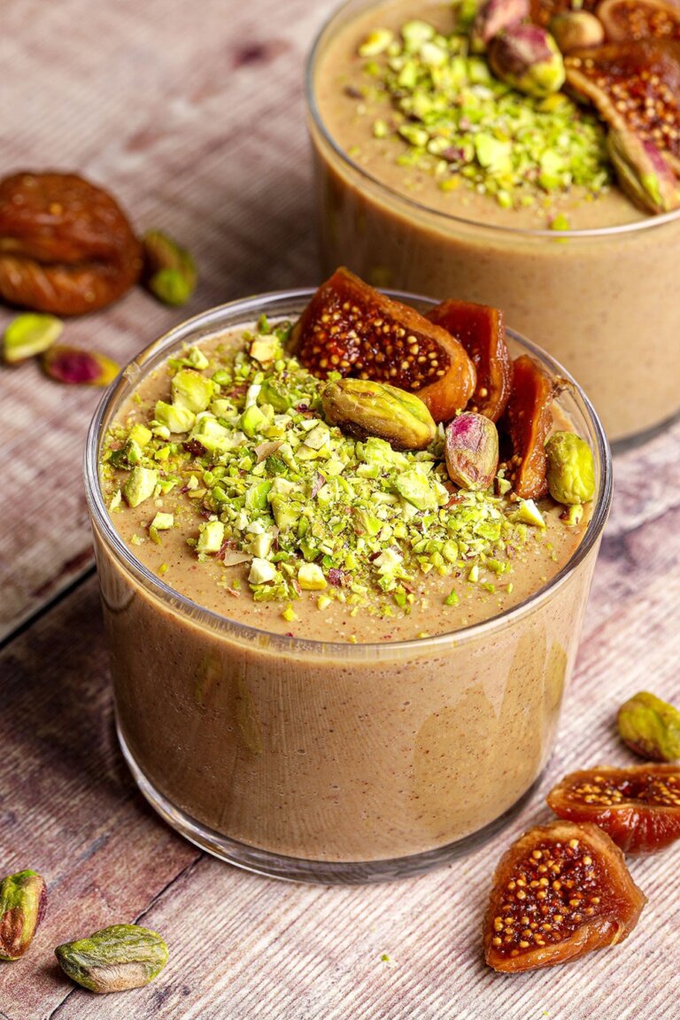 2-Ingredient Turkish Fig Pudding (Vegan/Healthy)