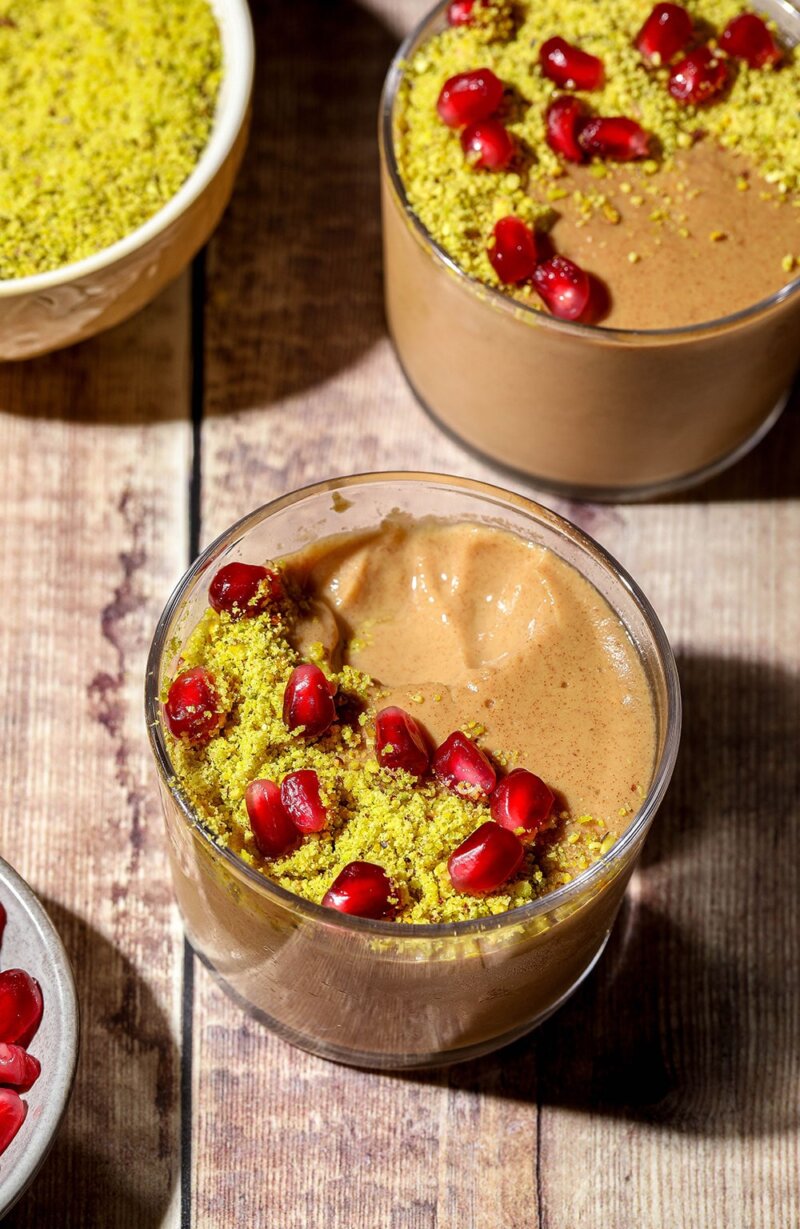 Healthier Muhallebi Recipe (Mahalabia) Milk Pudding