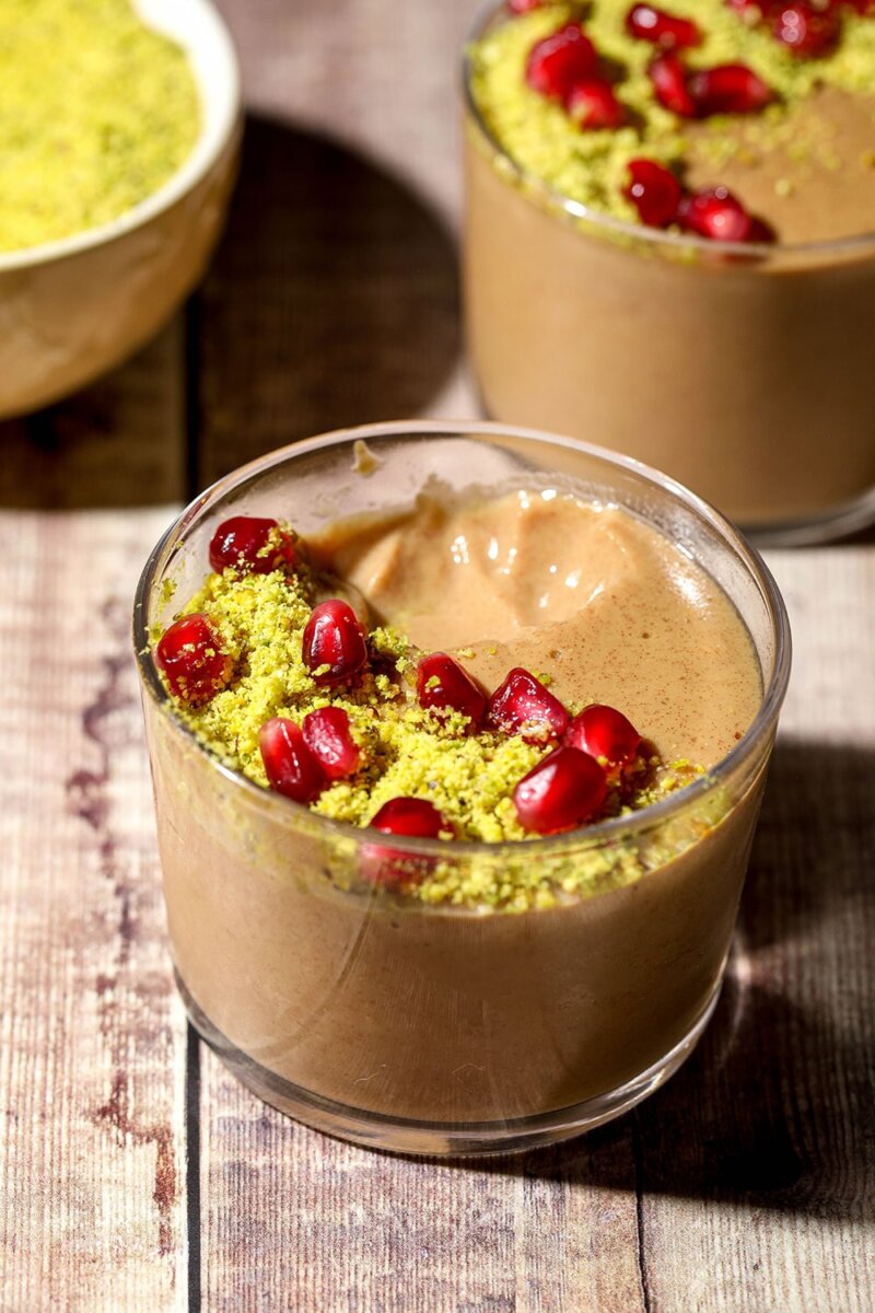 Healthier Muhallebi Recipe (Mahalabia) Milk Pudding
