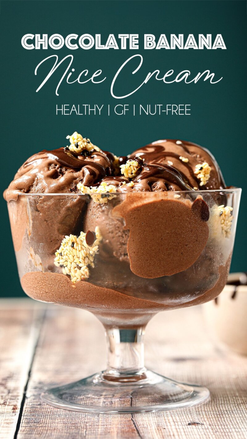 Chocolate Banana Nice Cream (Healthy/Plant-Based) - Nadia's Healthy Kitchen