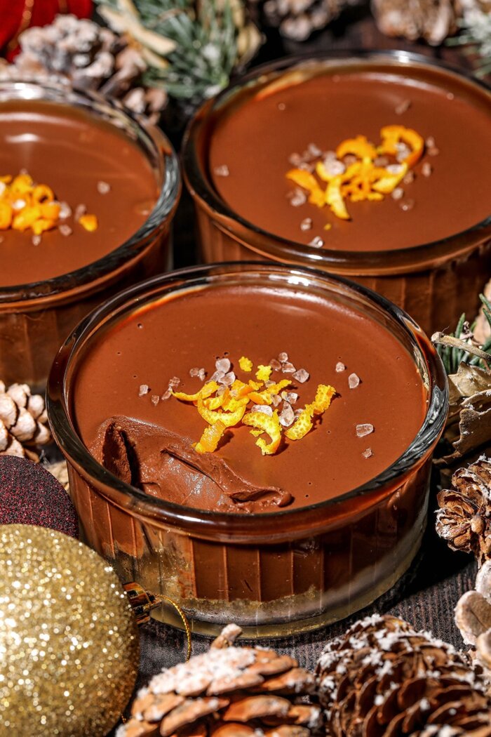 5-Ingredient Chocolate Orange Pudding - Nadia's Healthy Kitchen