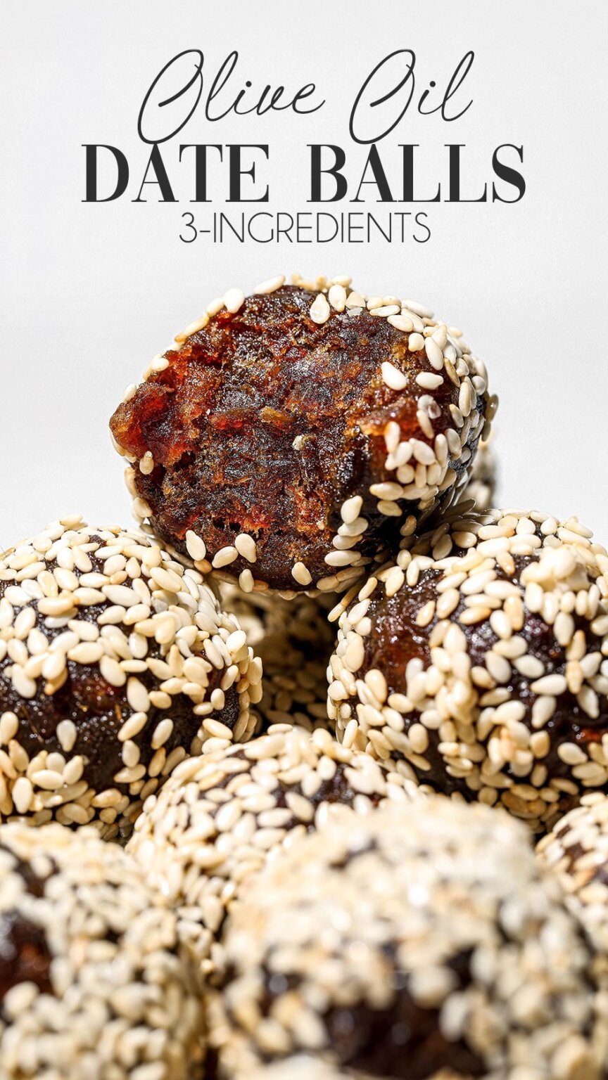 Date Energy Balls (3 Ingredients)
