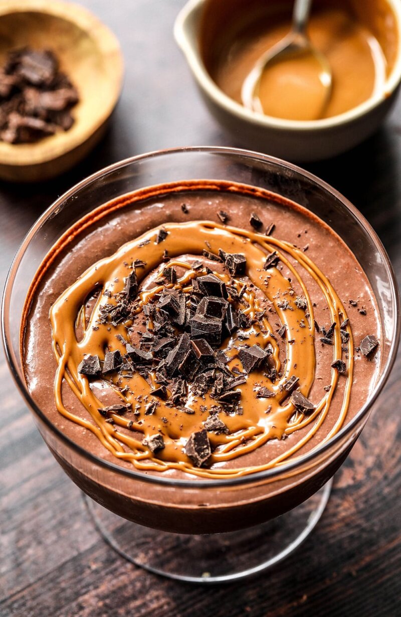 Cottage Cheese Chocolate Mousse - Nadia's Healthy Kitchen